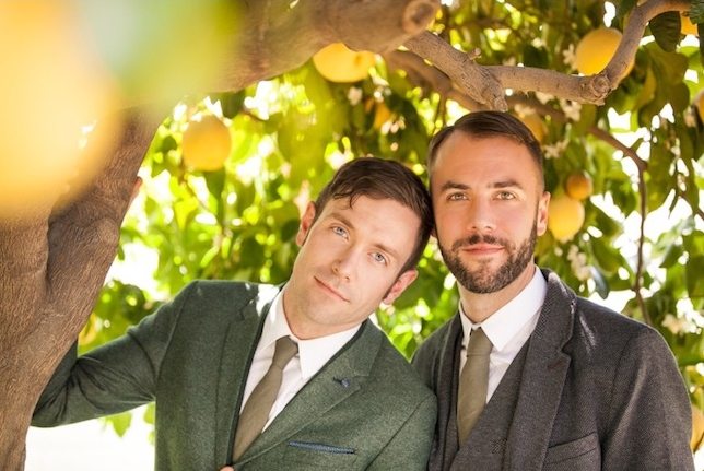 La increíble boda de los actores Kit Williamson y John Halbach - Oveja ...